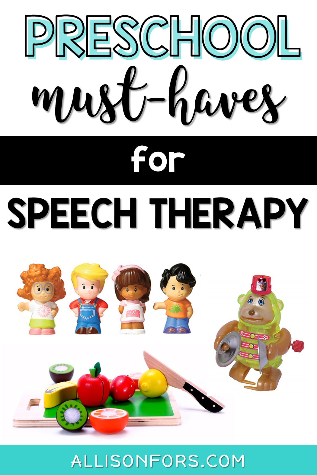 Preschool Must-Haves for Speech Therapy | Allison Fors, Inc.