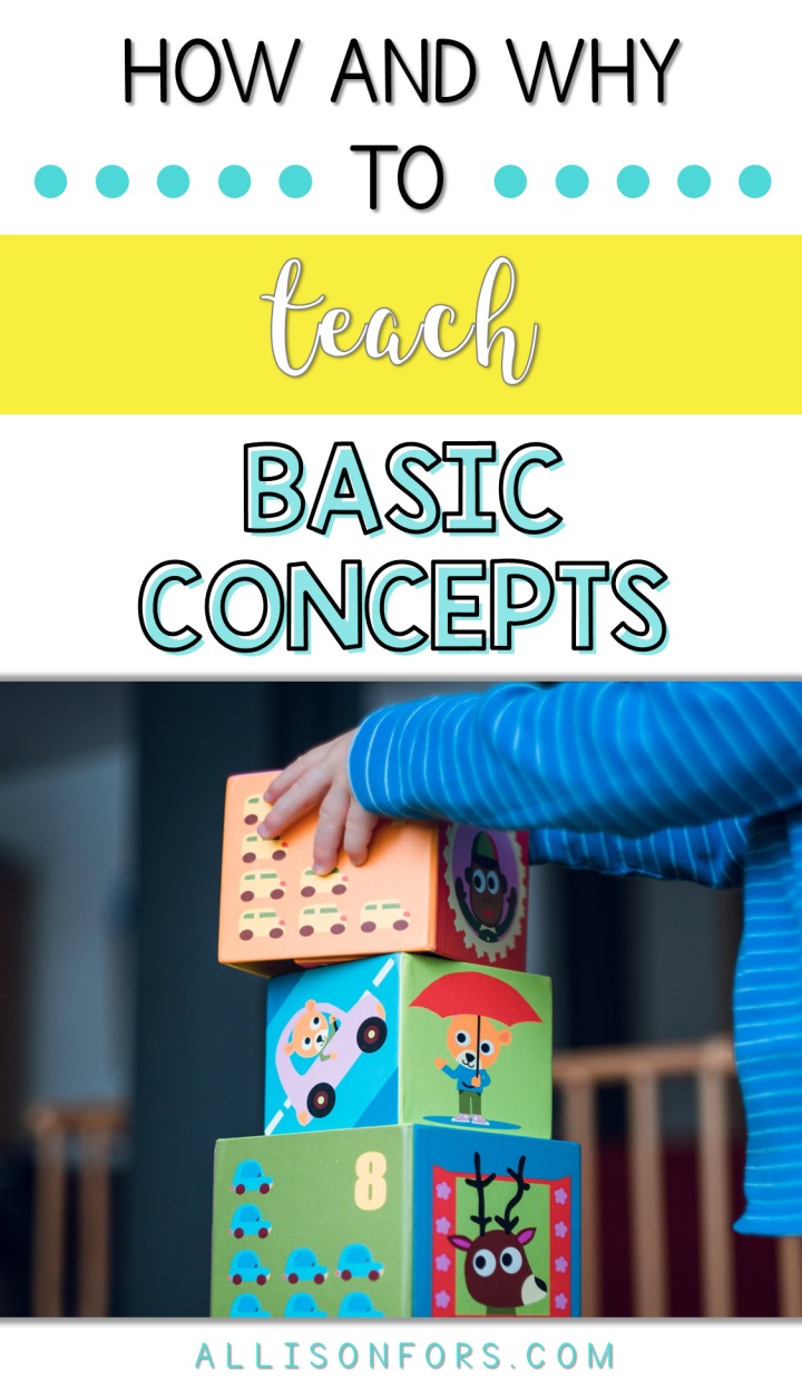 How and Why to Teach Basic Concepts | Allison Fors, Inc.