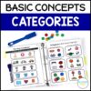 Categories Speech Therapy Activities NO PREP Basic Concepts Worksheets ...