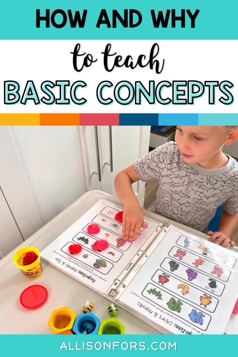 How and Why to Teach Basic Concepts | Allison Fors, Inc.