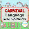Speech Therapy Language Scene: Carnival Themed - Allison Fors
