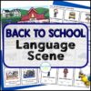Back to School Picture Scene for Speech Therapy - Language Scene ...