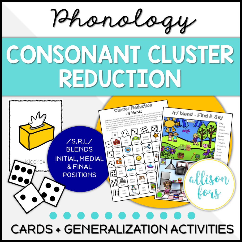 Articulation and Phonology Ideas for Speech Therapy