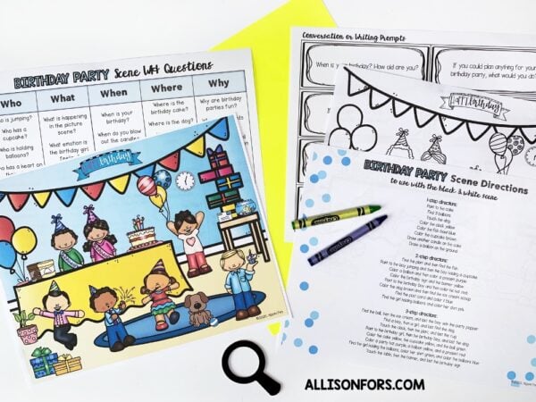 Free Speech Therapy Activities for Toddlers and Preschoolers