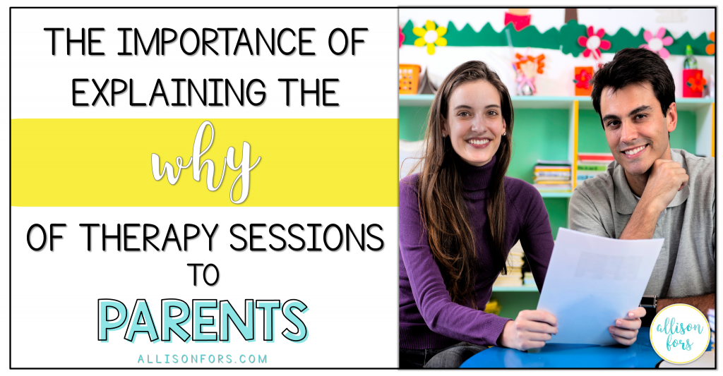 The Importance of Explaining Therapy Sessions to Parents