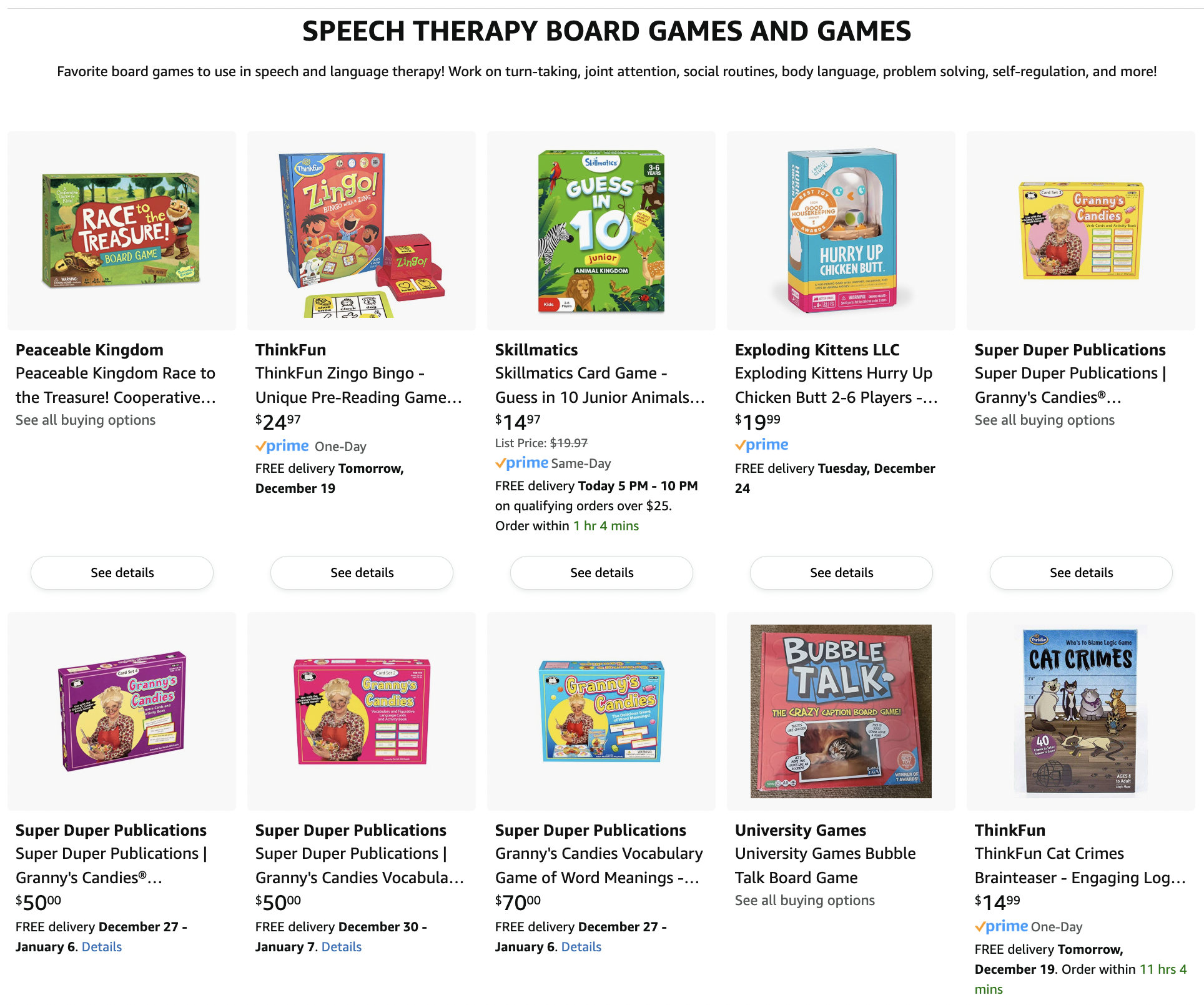 Using Board Games in Speech Therapy | Allison Fors, Inc.