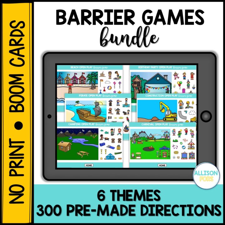 Why You Should Be Using Barrier Games in Speech Therapy