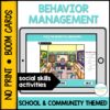 Behavior Management Social Skills BOOM Cards™️ Speech Therapy Digital ...