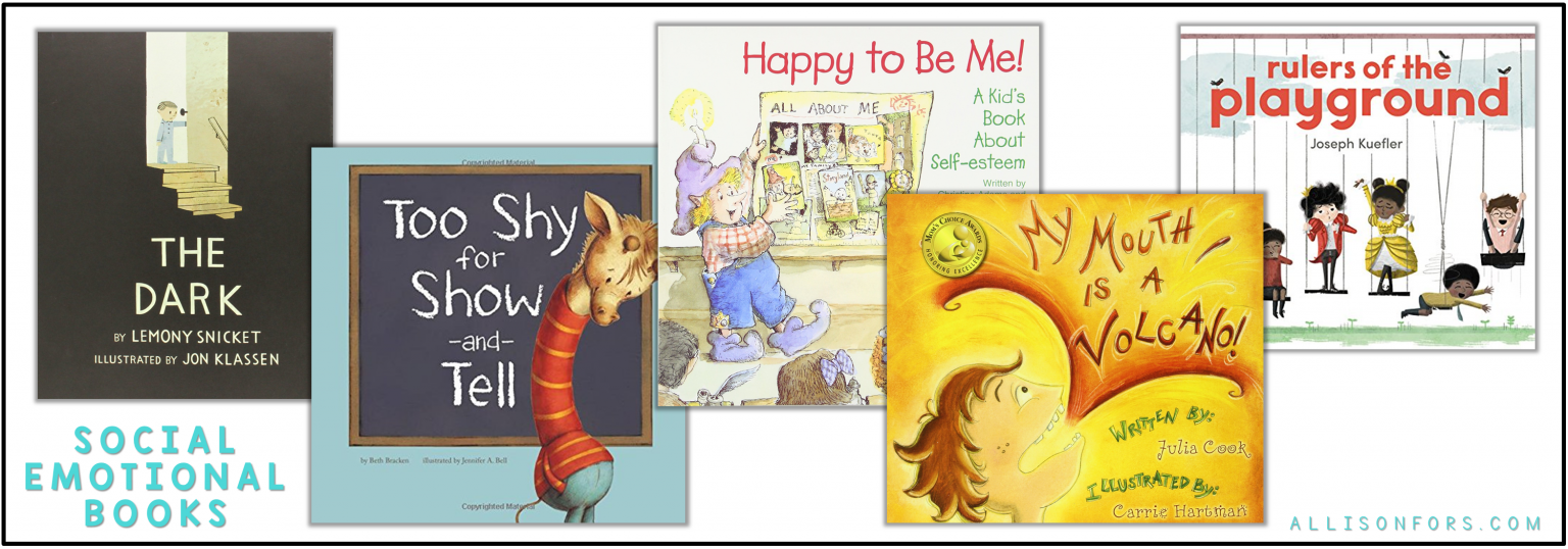 30 Social Emotional Books for Kids | Allison Fors