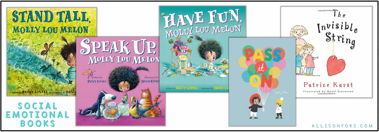 30 Social Emotional Books for Kids | Allison Fors