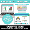 Irregular Past Tense Verbs Speech Therapy Boom Cards