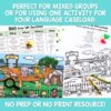Zoo Picture Scene for Speech Therapy - Language Scene | Allison Fors, Inc.