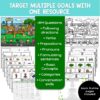 Zoo Picture Scene for Speech Therapy - Language Scene | Allison Fors, Inc.