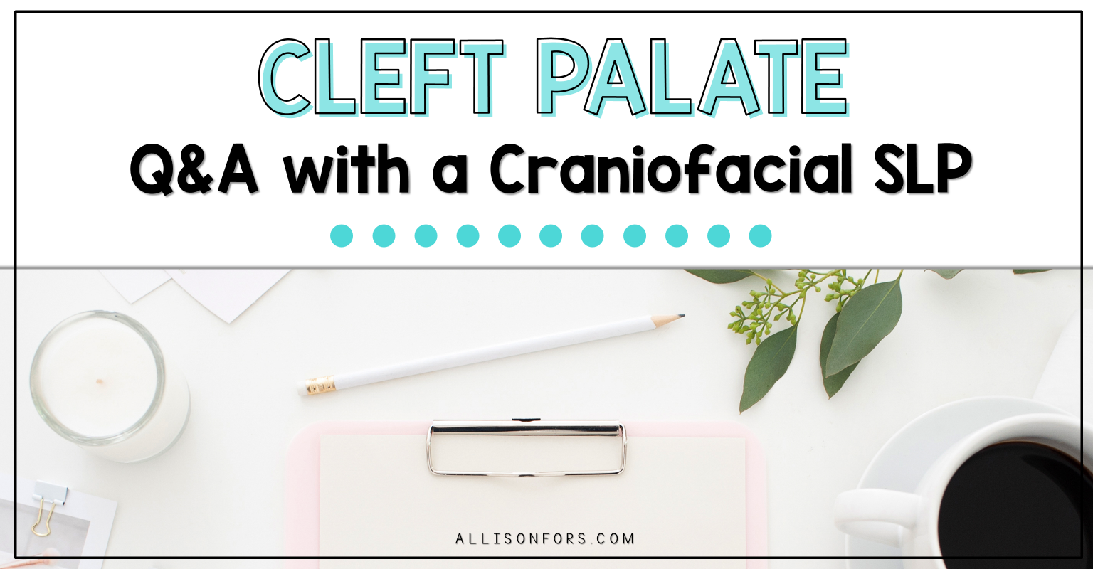 Treating Cleft Palate in Speech Therapy