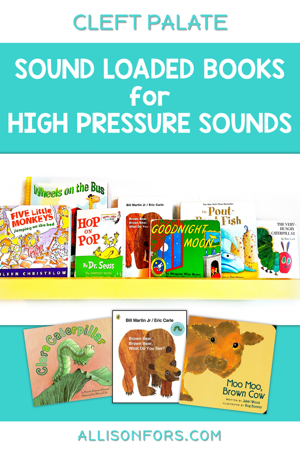 Cleft Series: 33 Sound Loaded Books for High Pressure Sounds