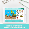 Construction Barrier Game BOOM Cards™️ Speech Therapy - Speaking and ...