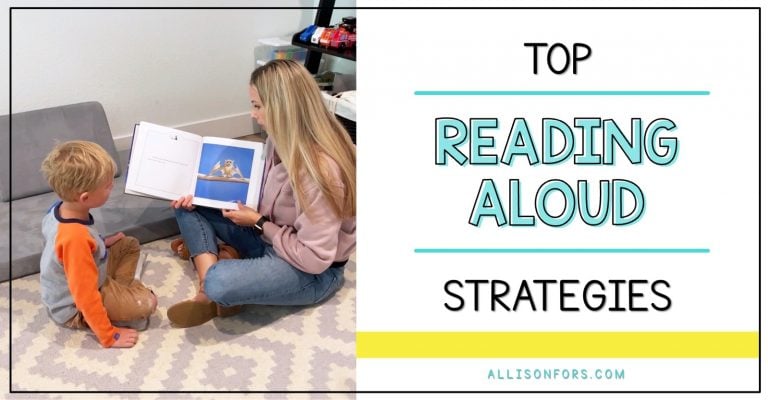 Top Read Aloud Strategies for Speech-Language Development
