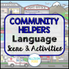 Community Helpers Picture Scene for Speech Therapy - Language Scene ...