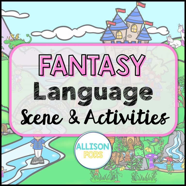 Fantasy & Fairy Tale Picture Scene for Speech Therapy - Language Scene ...