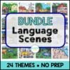 Picture Scenes for Speech Therapy - Language Scenes Bundle | Allison ...
