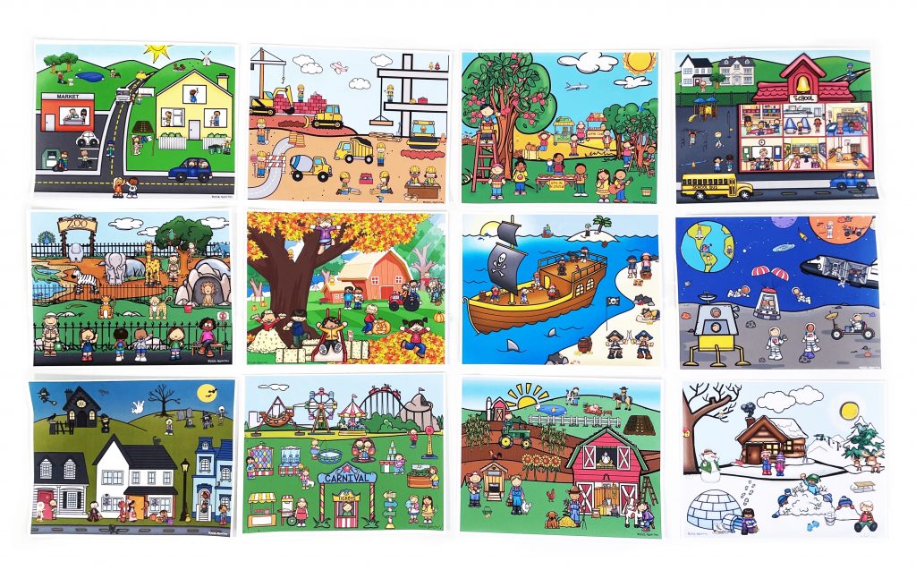Picture Scenes for Speech Therapy - Language Scenes Bundle | Allison ...