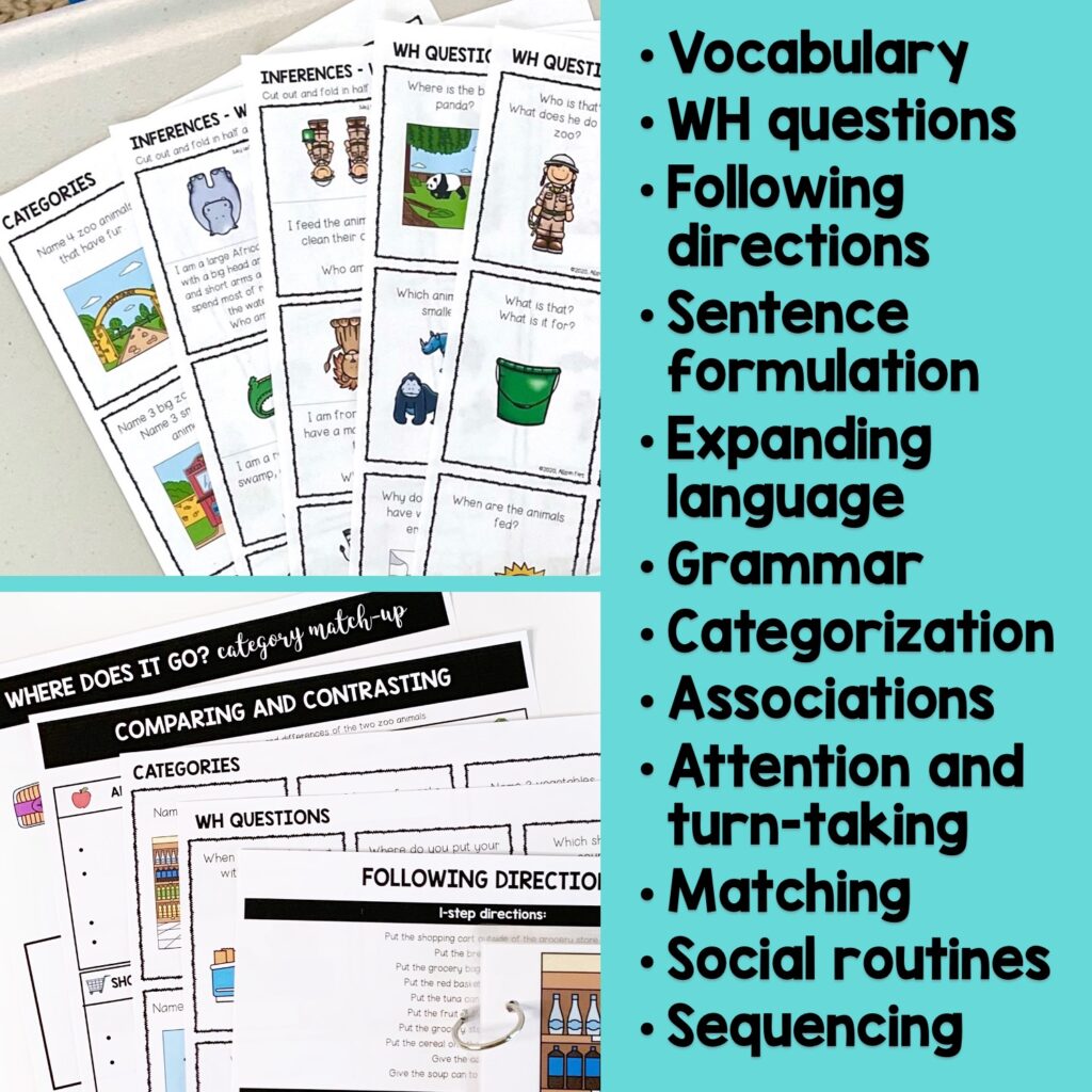 Interactive Books Speech Therapy Mega Bundle | Allison Fors, Inc.
