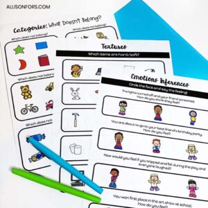 27 Basic Concepts Activities for Speech Therapy | Allison Fors, Inc.
