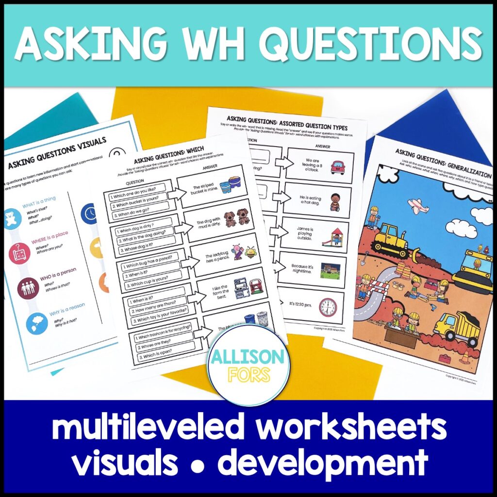 Teaching How to Formulate and Ask Questions in Speech Therapy