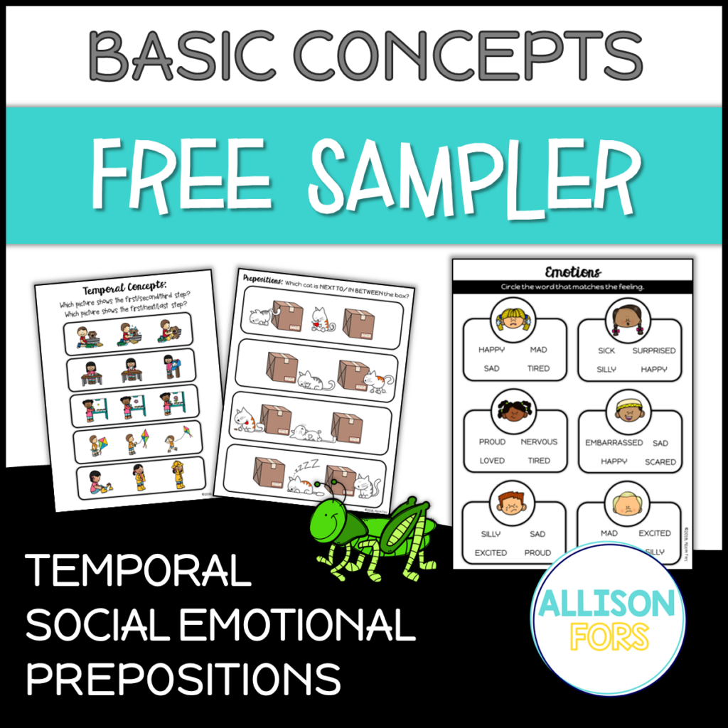 7 Prepositions Activities for Speech Therapy | Allison Fors, Inc.