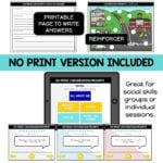 Conversation Starters BUNDLE Speech Therapy Printable and Digital Ice ...