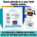 Plurals Unit | Speech Therapy Printable and Digital