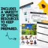 Spring Speech and Language Activities Bundle - Speech Therapy Spring ...