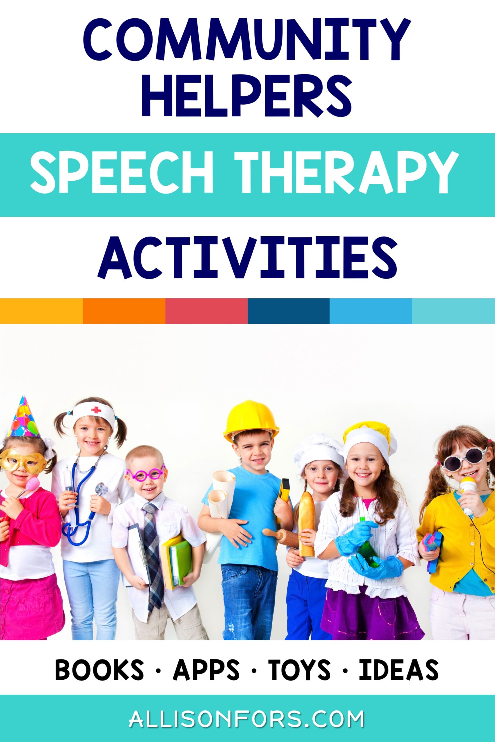 Community Helpers Speech Therapy Activities | Allison Fors, Inc.