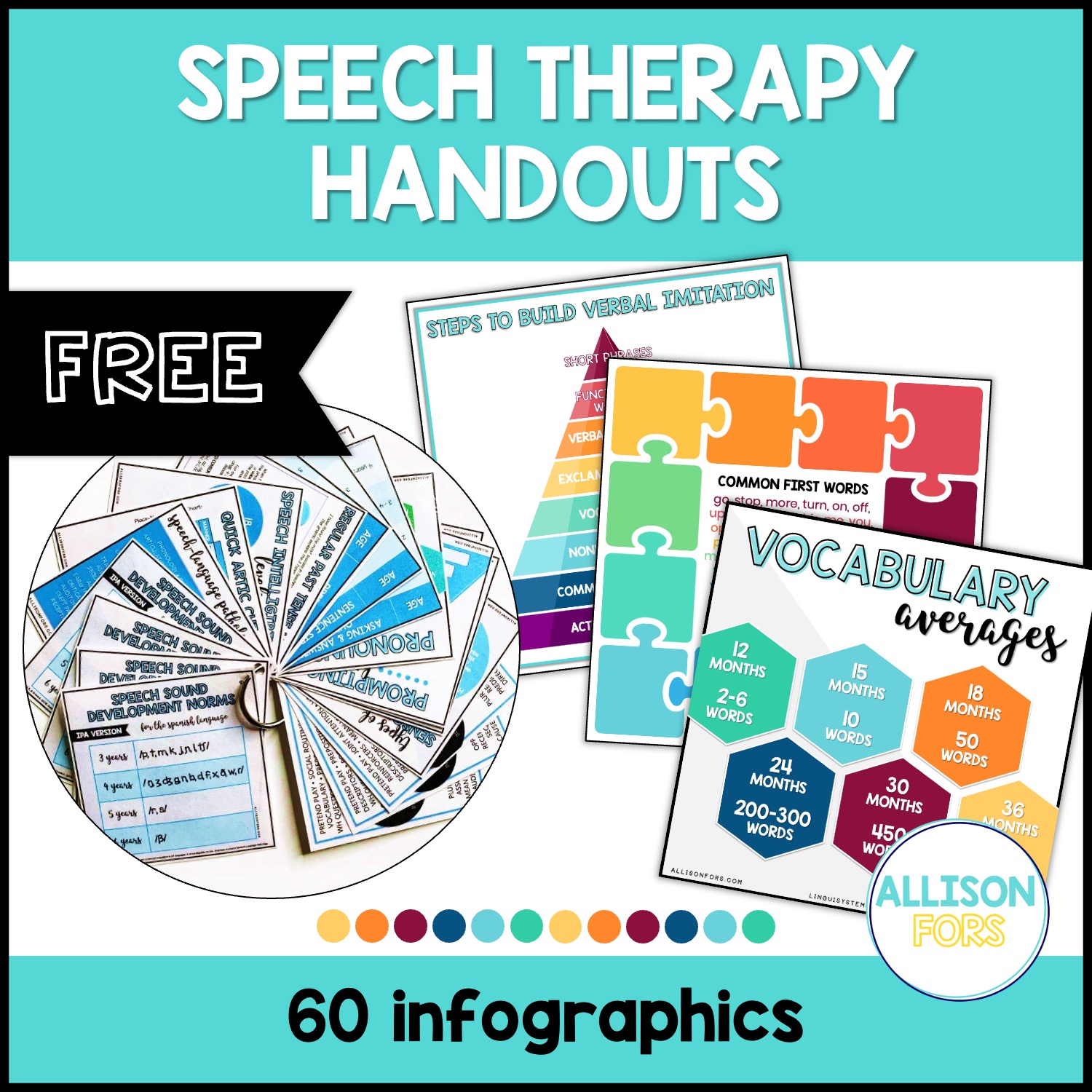 Free Speech Therapy Handouts | Allison Fors, Inc.