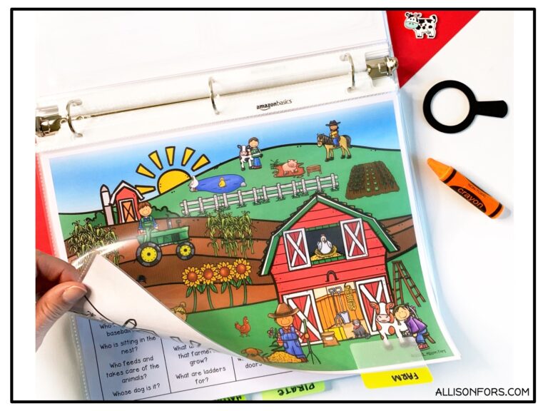 Farm Themed Speech Therapy Activities | Allison Fors, Inc.