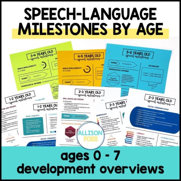 Speech Development | Allison Fors, Inc.