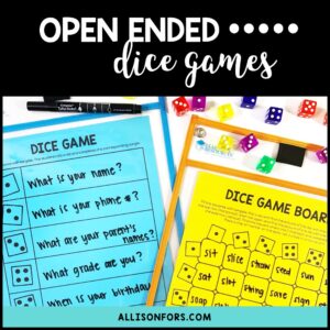 Articulation and Phonology Ideas for Speech Therapy