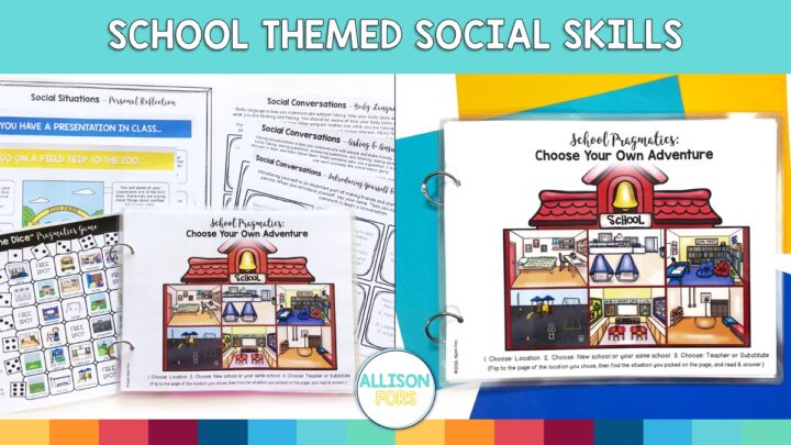 21 Social Skills Activities for Speech Therapy | Allison Fors, Inc.