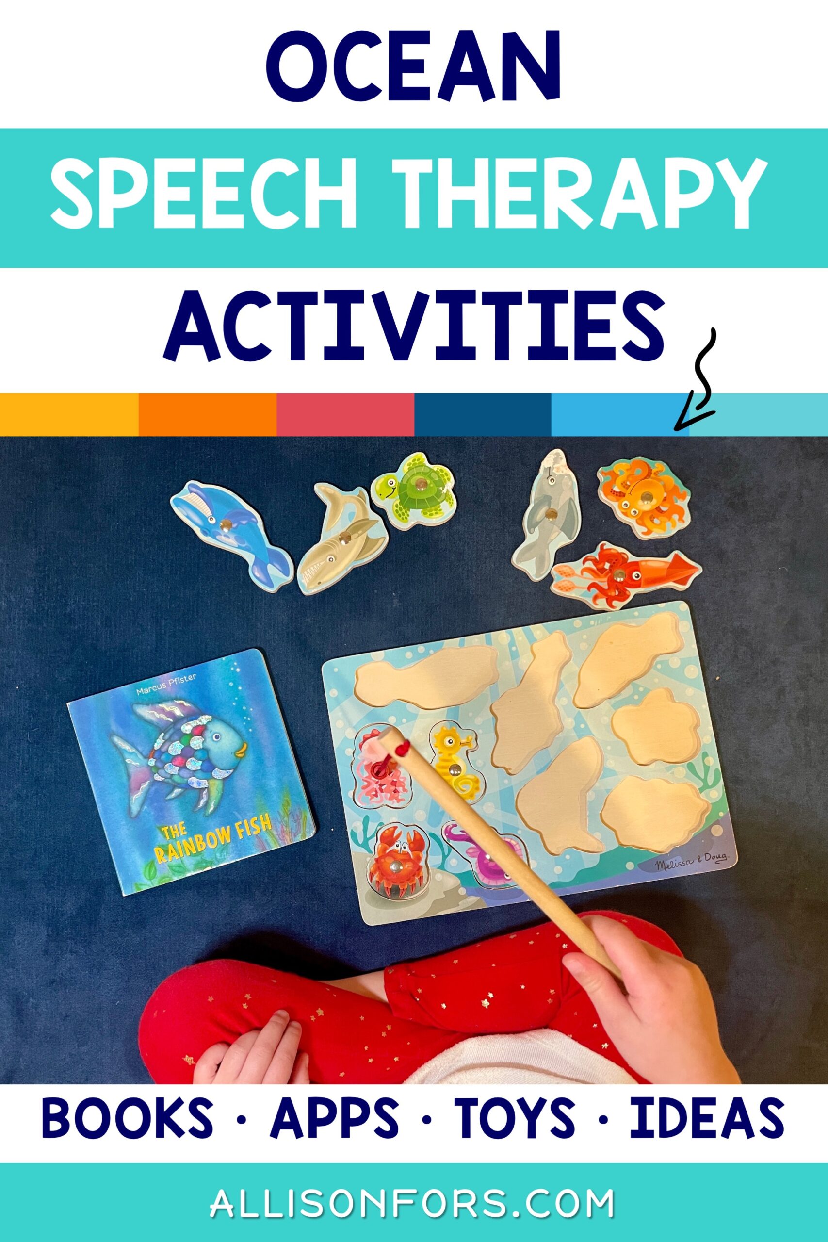 Ocean Themed Speech Therapy Activities | Allison Fors, Inc.