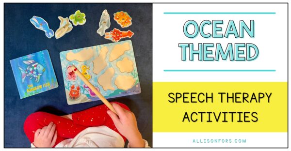 Ocean Themed Speech Therapy Activities | Allison Fors, Inc.