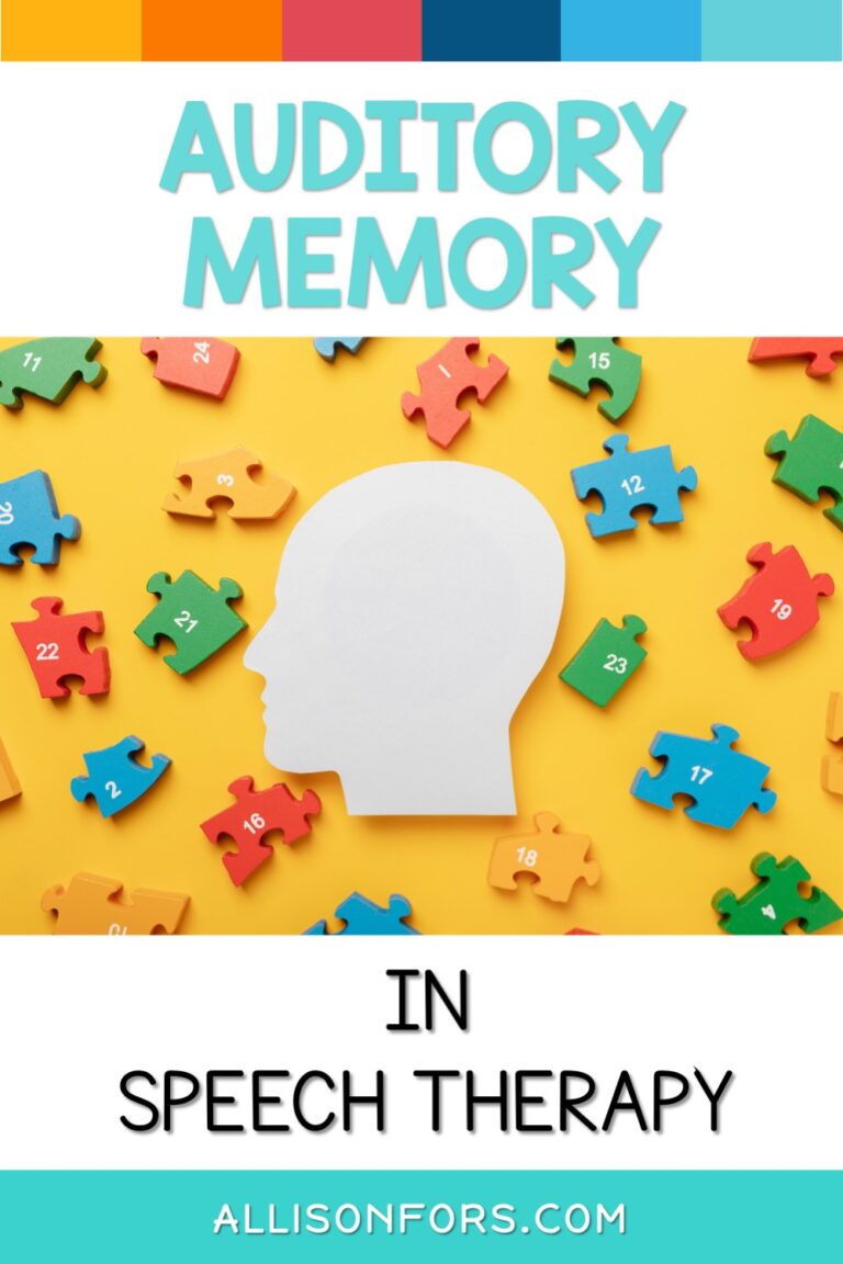 Auditory Memory and Processing in Speech Therapy | Allison Fors, Inc.