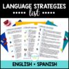 Language Strategies Speech Therapy | Allison Fors