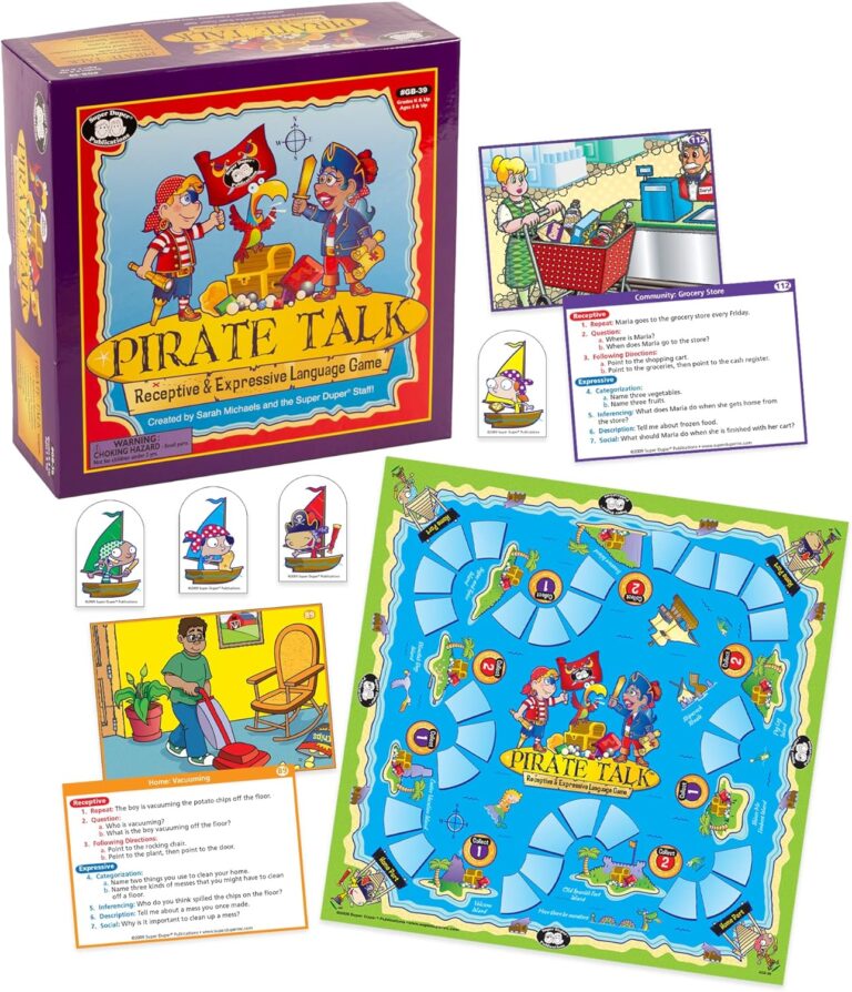Pirate Themed Speech Therapy Activities and Ideas