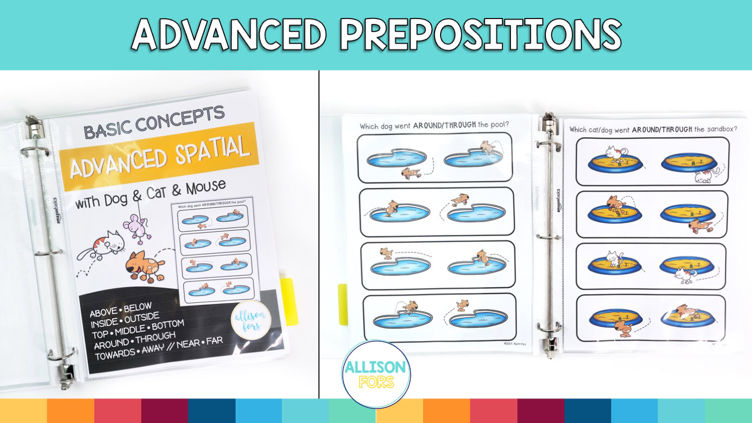 7 Prepositions Activities for Speech Therapy | Allison Fors, Inc.