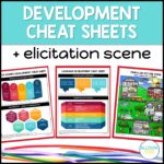 Free Speech Therapy Development Cheat Sheets | Allison Fors