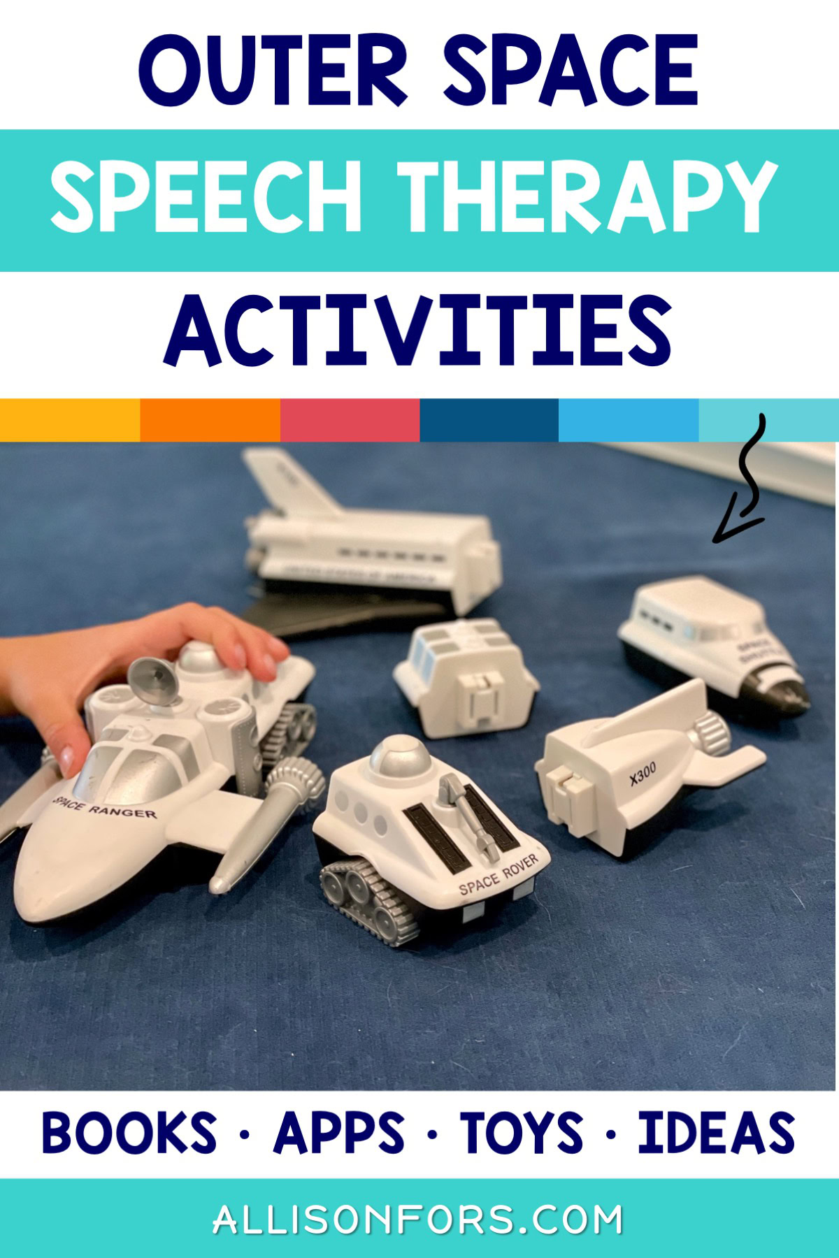Space Themed Speech Therapy Activities | Allison Fors, Inc.