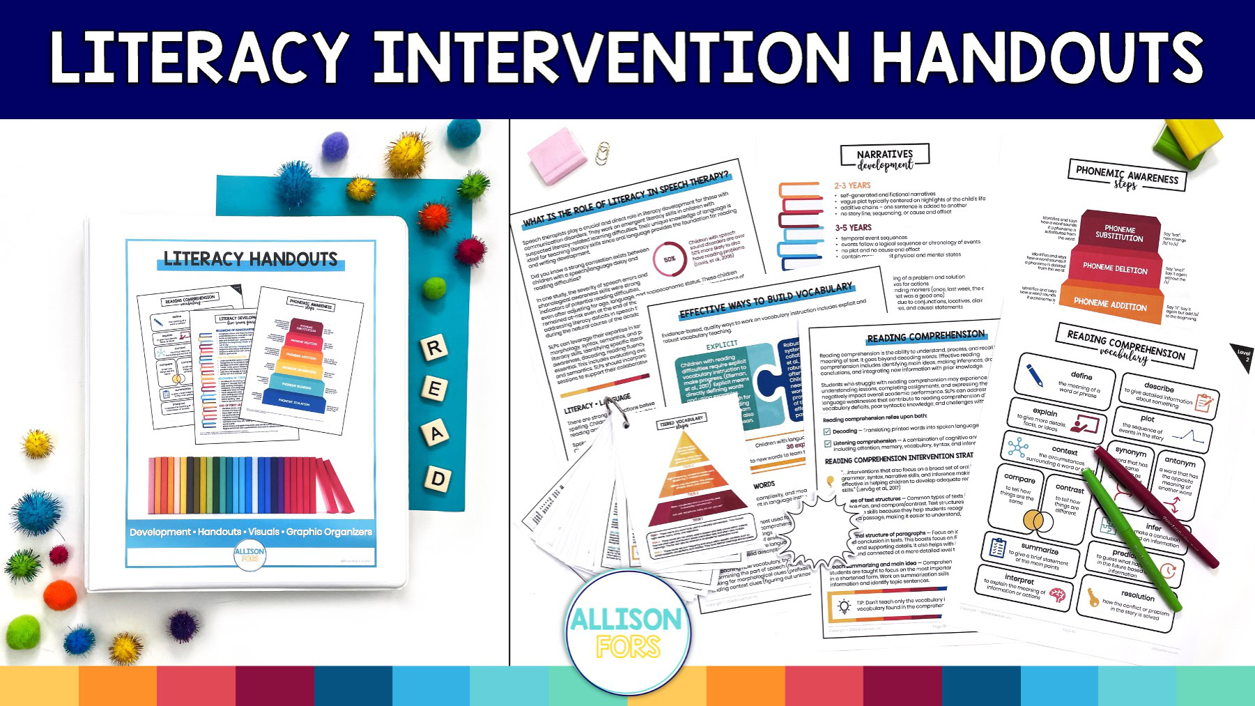 What is the Role of SLPs in Literacy Intervention? | Allison Fors, Inc.