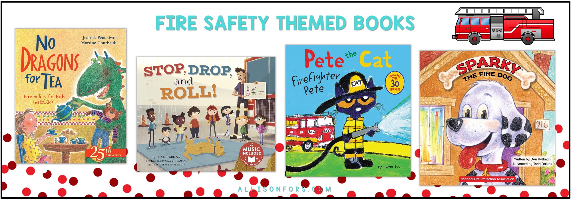 Fire Safety Themed Speech Therapy Activities | Allison Fors, Inc.