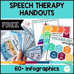 Free Speech Therapy Handouts | Allison Fors, Inc.