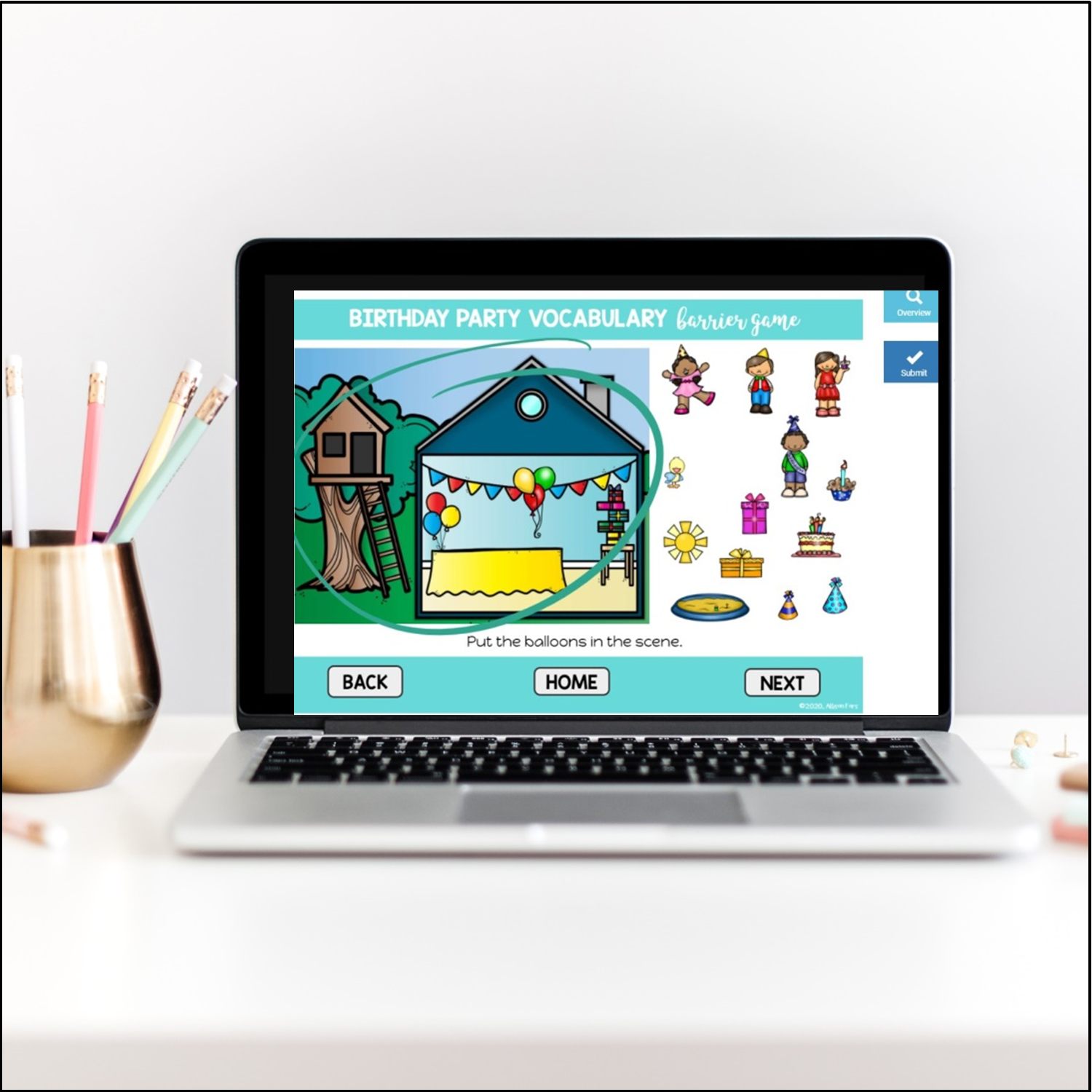 Birthday Themed Speech Therapy Activities | Allison Fors, Inc.